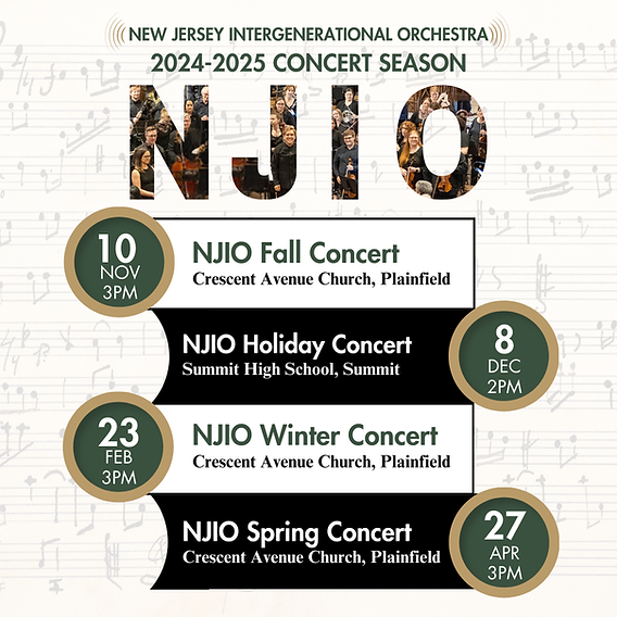 Music | New Jersey Intergenerational Orchestra | United States