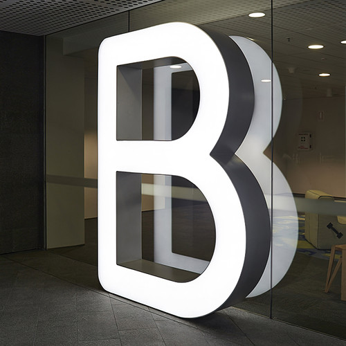 Illuminated Signage Stainless Steel Channel Letter | Twinkle Display Prop
