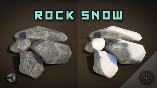 Shader Graph - Rock Snow - Project | Gabriel Aguiar Prod