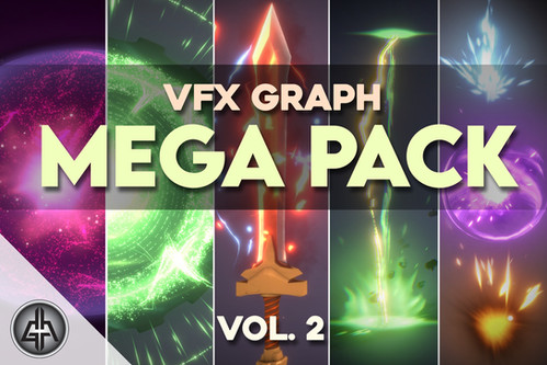 Unity VFX Graph - Mega Pack - V2 | GabrielAguiarProd