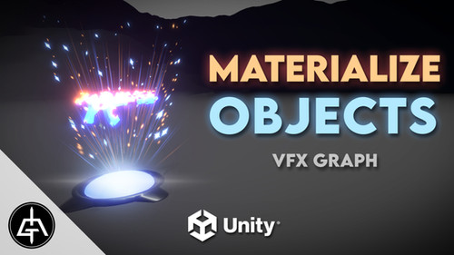 Unity VFX Graph - Materialize Objects Effect | GabrielAguiarProd