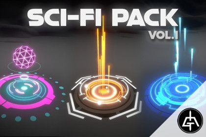 Unique Sci-Fi Pack Vol. 1 | GabrielAguiarProd