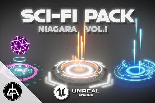 Sci-Fi Pack - Niagara - Vol.1 | GabrielAguiarProd