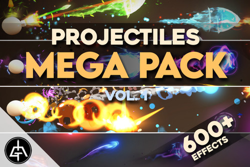 Unique Projectiles - Mega Pack - Vol. 1 | GabrielAguiarProd