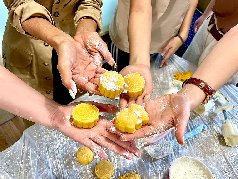 Making Moon Cakes