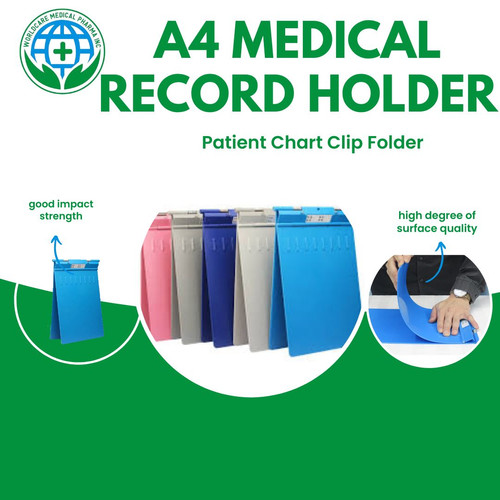 A4 Medical Record Folder - Patient Chart Clip Folder | Worldcare Medical