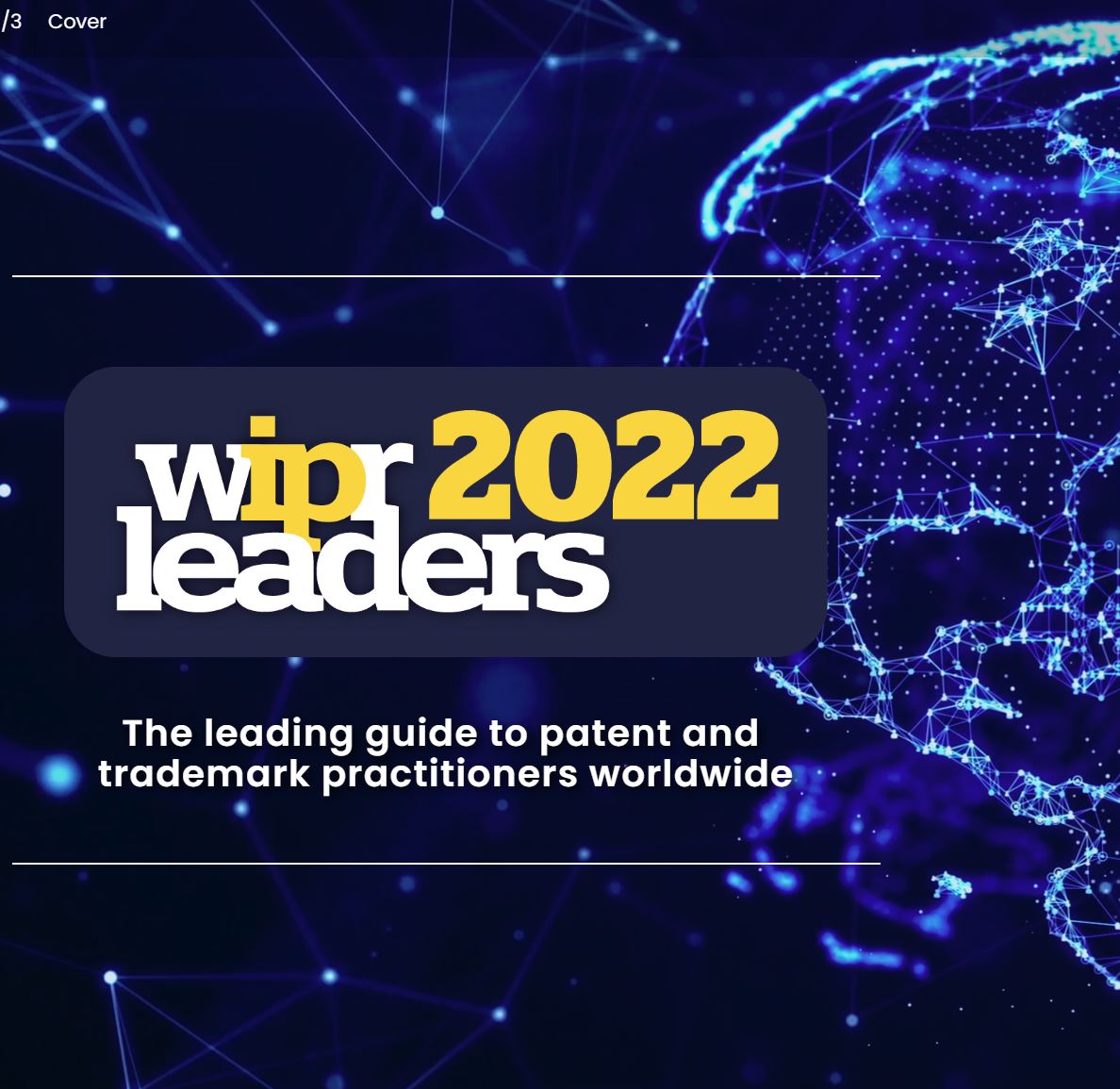 Recognition in WIPR Leaders 2022
