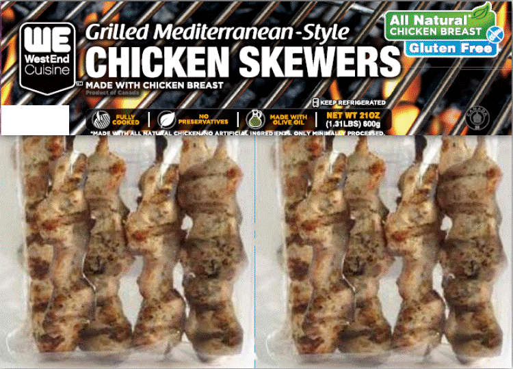 #25 Chicken skewers from Costco