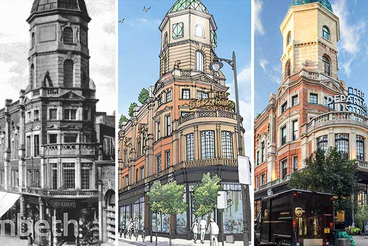 Prestigious Brixton landmark, The Department Store