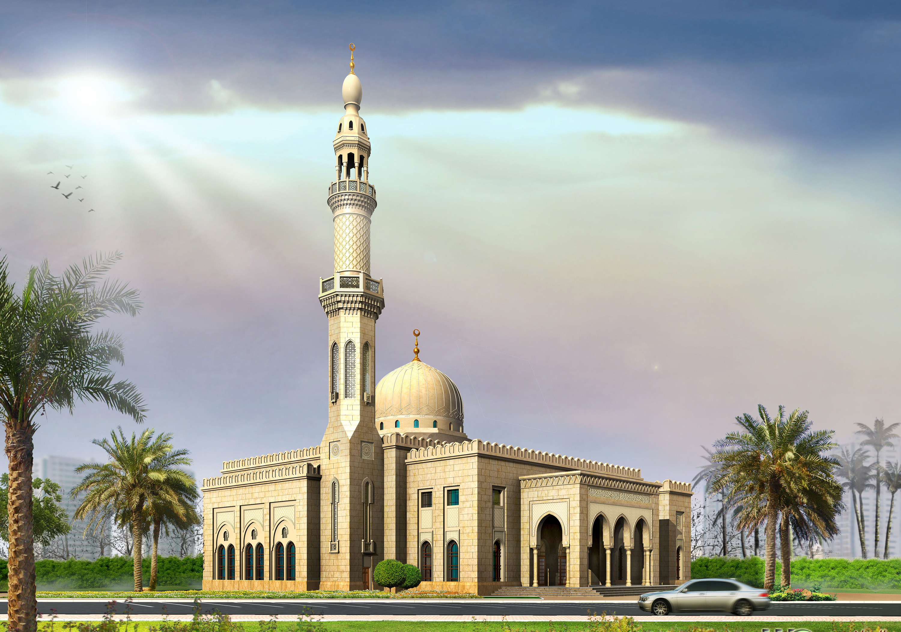Masjid Musabah Bin Rashid Al Fattan Mosq | al-hashemi