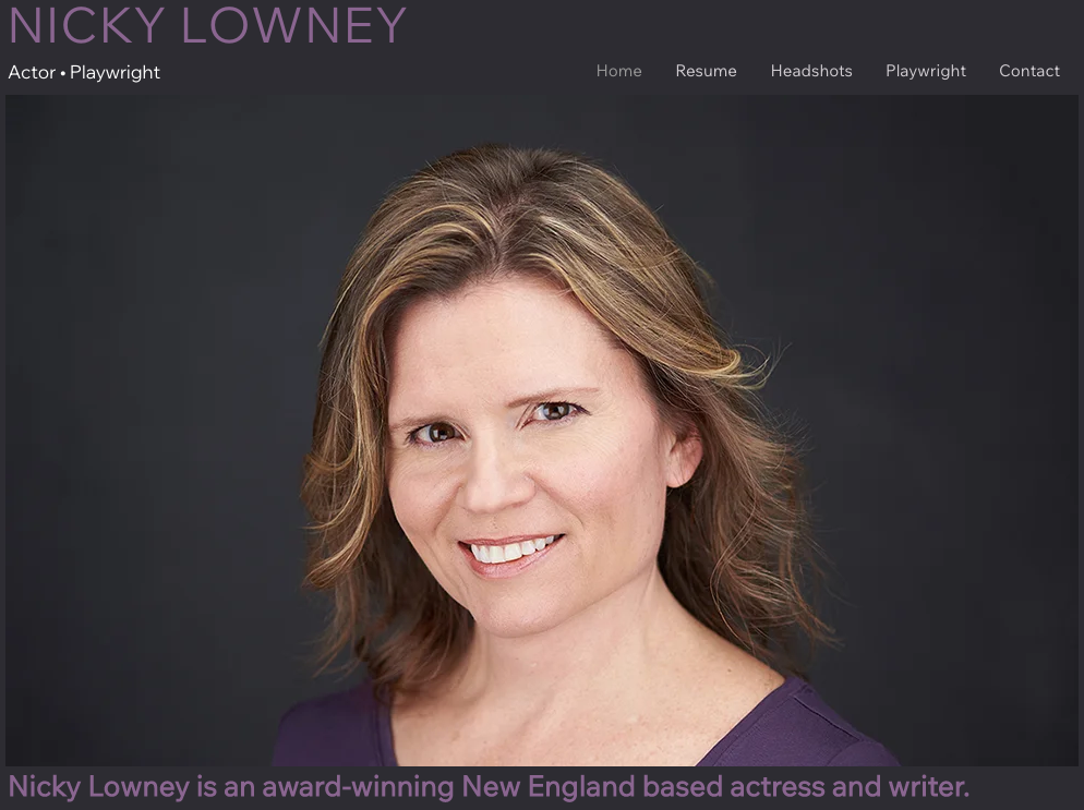 Nicky Lowney Actor + Playwright | My (Virtually) Perfect Roommate