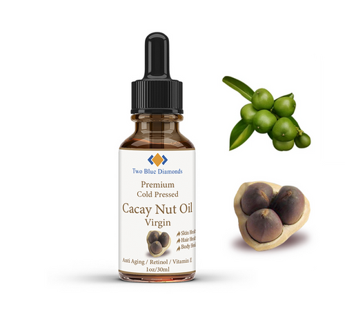 1oz Bottle Pure Virgin Cacay (Kahai) Nut Oil | twobluediamonds