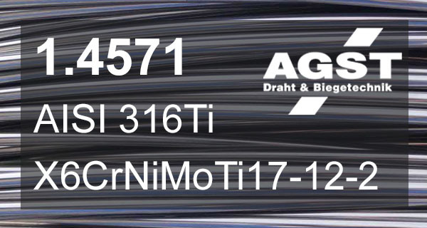 1.4571 | AISI 316Ti | X6CrNiMoTi17-12-2 | Edelstahl