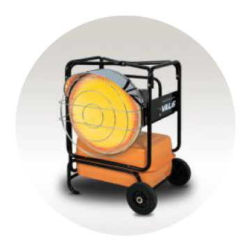 VAL 6 KBE5S Radiant Heater | Hotsy Carlson