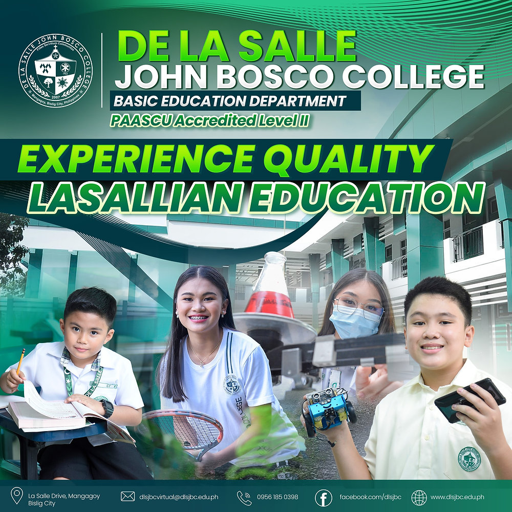Experience Quality Lasallian Education