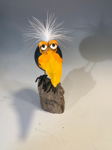 Stand Alone Crow | Jen's Wild Gourds