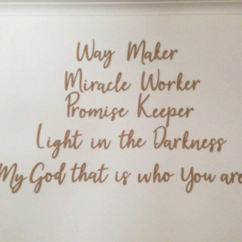 Way Maker Wall Art | Creatif Helderberg