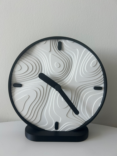 TOPO Clock | Decora 3D