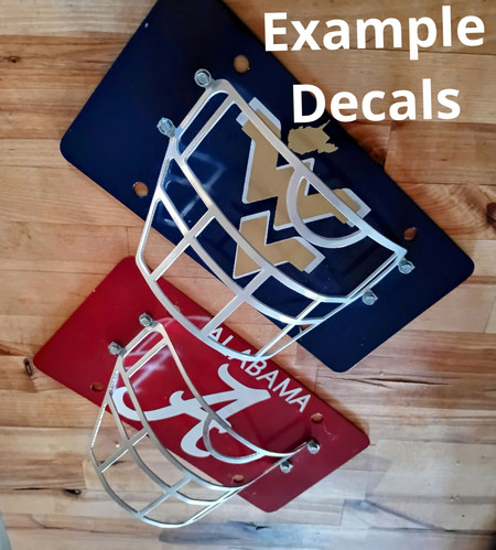 Facemask License Plate | Northman Steel LLC