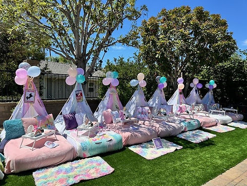 Slumber Squad OC | Slumber Tent Party | Orange County, CA, USA