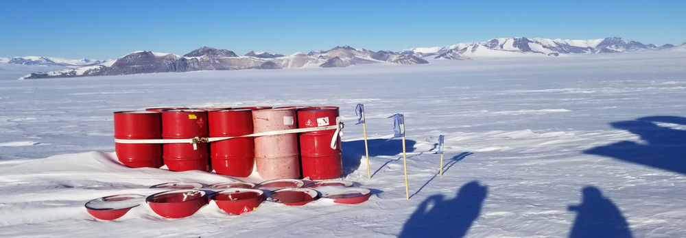 Antarctic Marker Flags