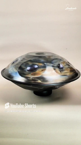 "Vortex" Finish | lombardohandpan