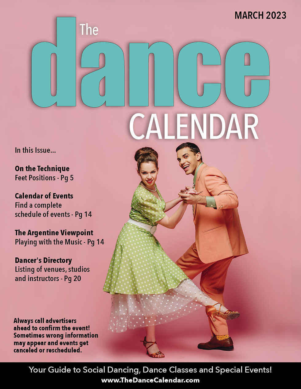 The Dance Calendar | Past Issues
