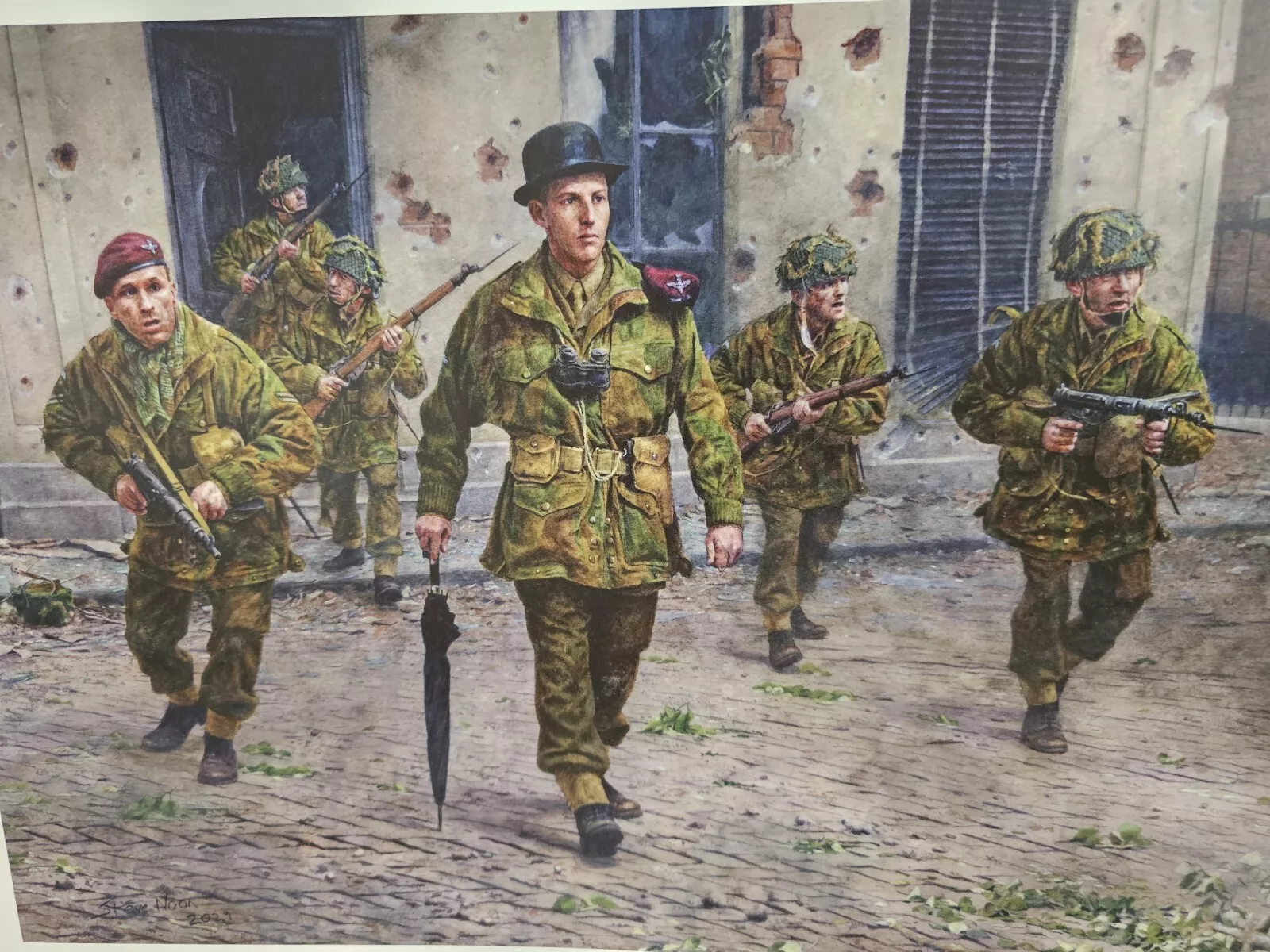 (Large) Digby Tatham Warter Ltd Edition Signed Arnhem Print | Barnthorn ...