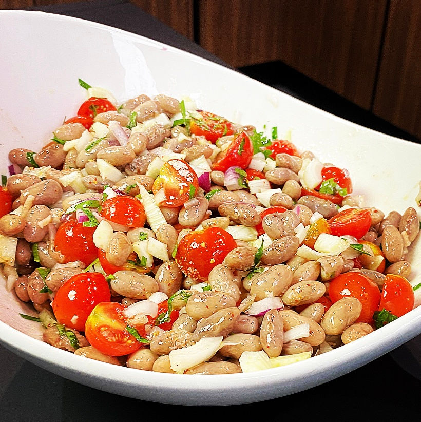 HARICOTS COCO FRAIS EN SALADE