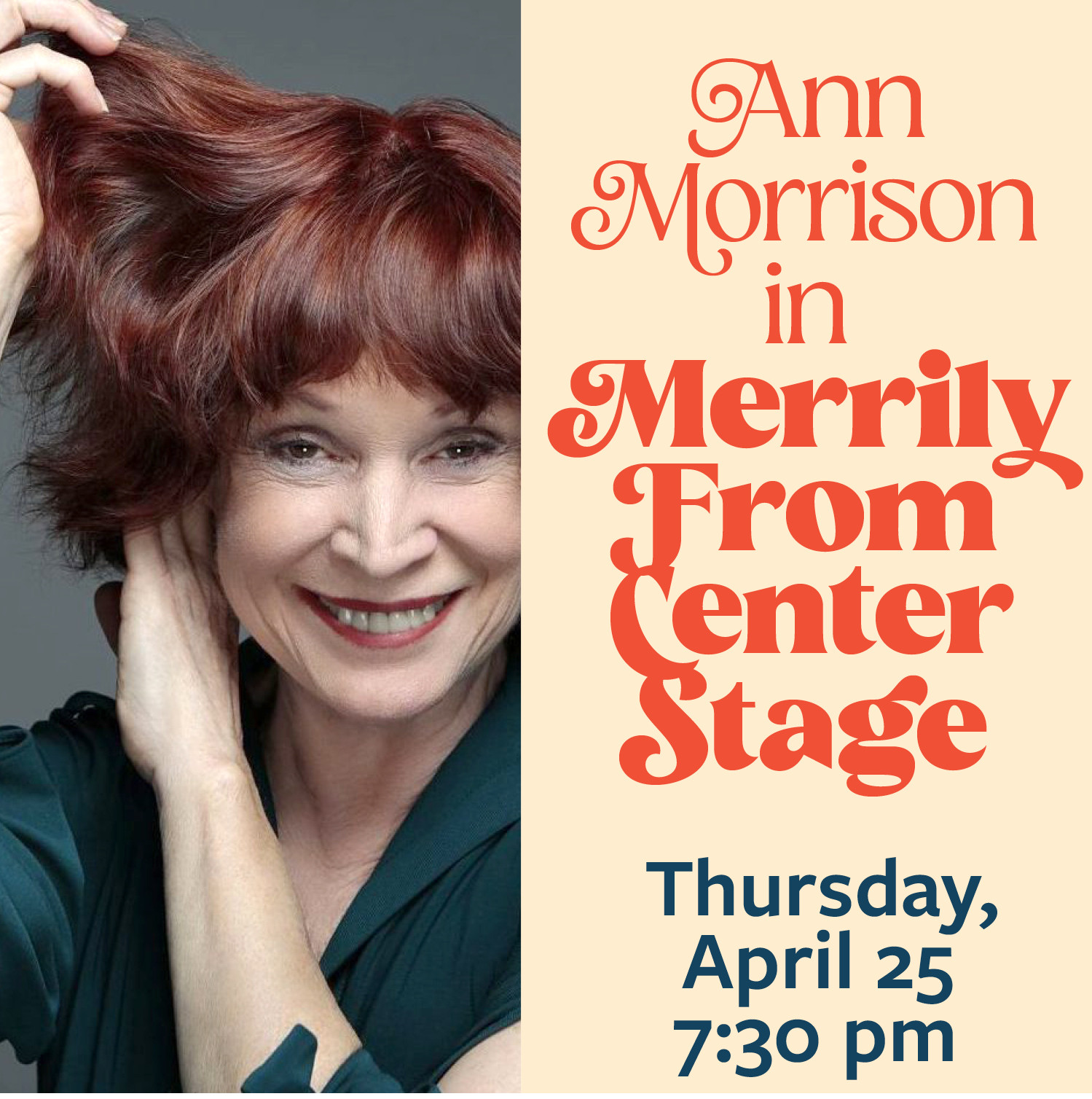 Ann Morrison in Merrily from Center Stage | Woman's Club