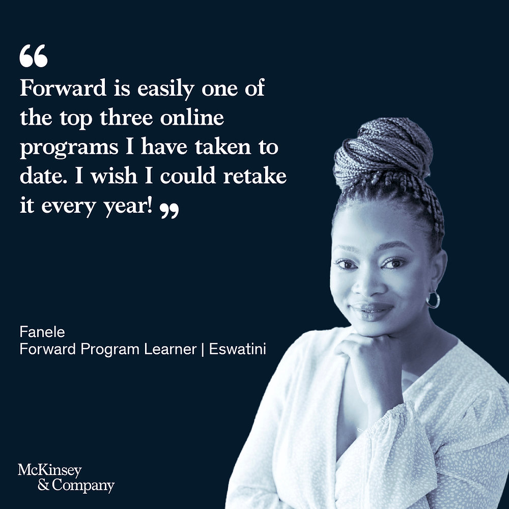 MCKINSEY FORWARD AFRICA PROGRAM