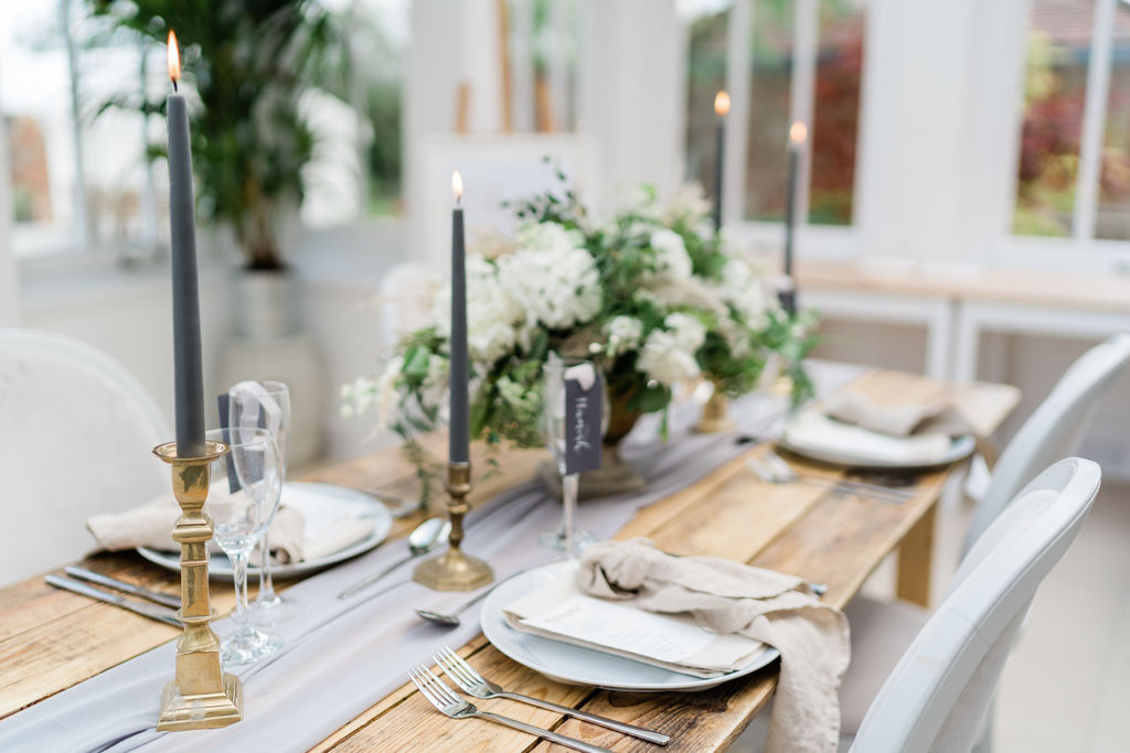 Wedding Reception Styling for 30 Guests