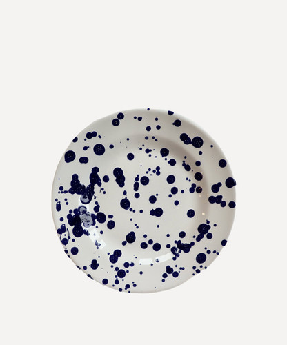 Dotty Blue Dinner Plate | Mysite