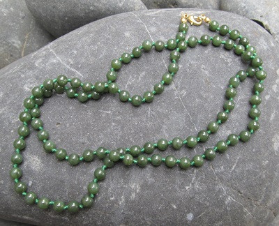 Bead Necklace 6mm | jaslin-nz