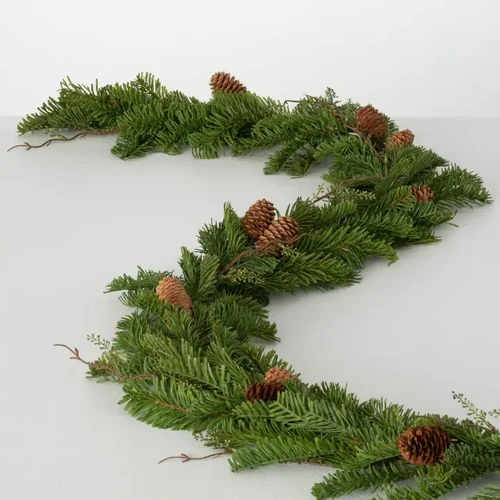 Soft Touch Pine Garland | Blue Hazel