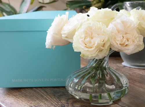 Abigail Vase | Blue Hazel