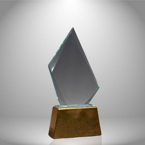 GRM02 - Gold Flake Diamond Plaque | awards-central