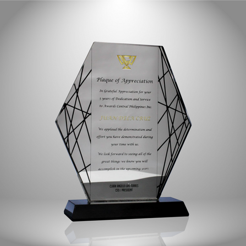 FP048 - Likha | Premium Glass Awards