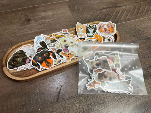 20pc Doggie Mystery Sticker Bundle | RUFF Cuts