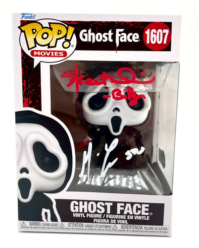 Matthew Lillard and Skeet Ulrich Dual Signed Ghost Face Funko Pop ...