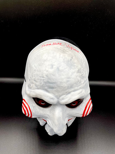 Tobin Bell Signed Billy Mask from SAW | GRAIL BOX
