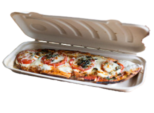 World Centric Fiber Flat Bread/Pizza Box I No Added PFAS I 200 per case ...