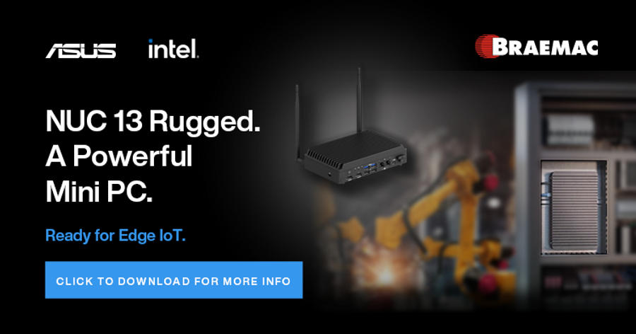 NUC 13 Rugged. A Powerful Mini PC.