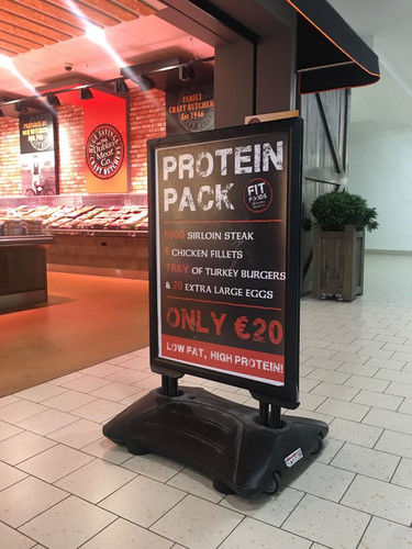 Windmaster Pavement Signs Black | SIGNARAMA IRL