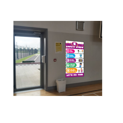 School - New Hygiene Rules for Classrooms | SIGNARAMA IRL