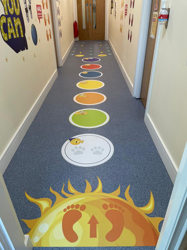 Emotional Awareness Linear Sensory Floor Pathway | SUPERCALM SENSORY