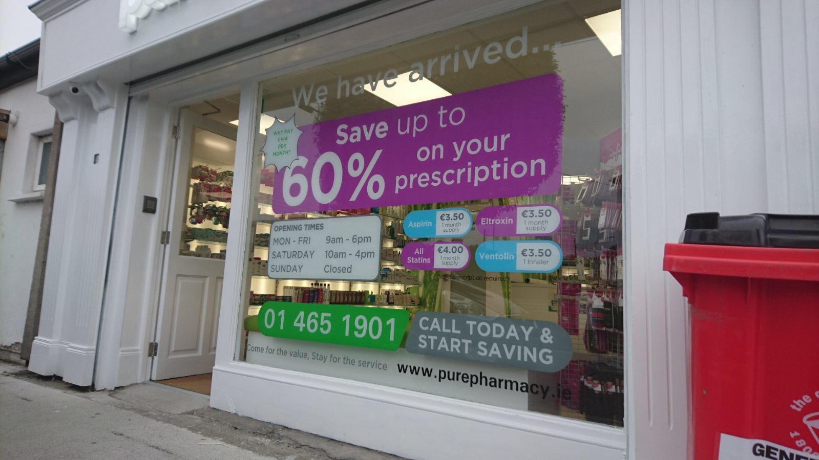 Pharmacy Signage | Window Graphics