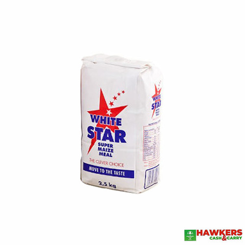 White Star Maize Meal 2.5kg | Hawkers Cash & Carry