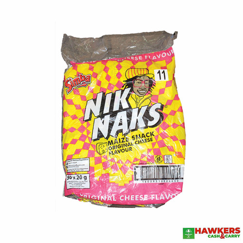 Nik Naks 50 x 20g | Hawkers Cash & Carry