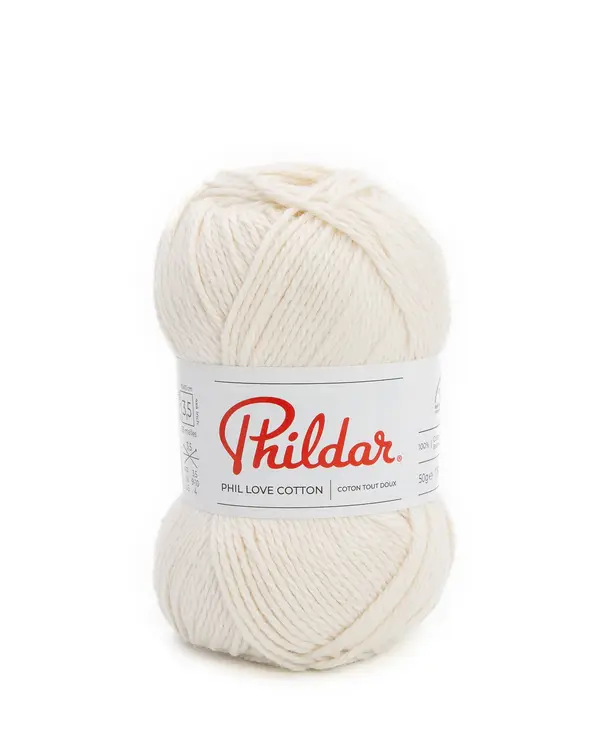 Phil Love Cotton - Écru | SINGER Les Rivières